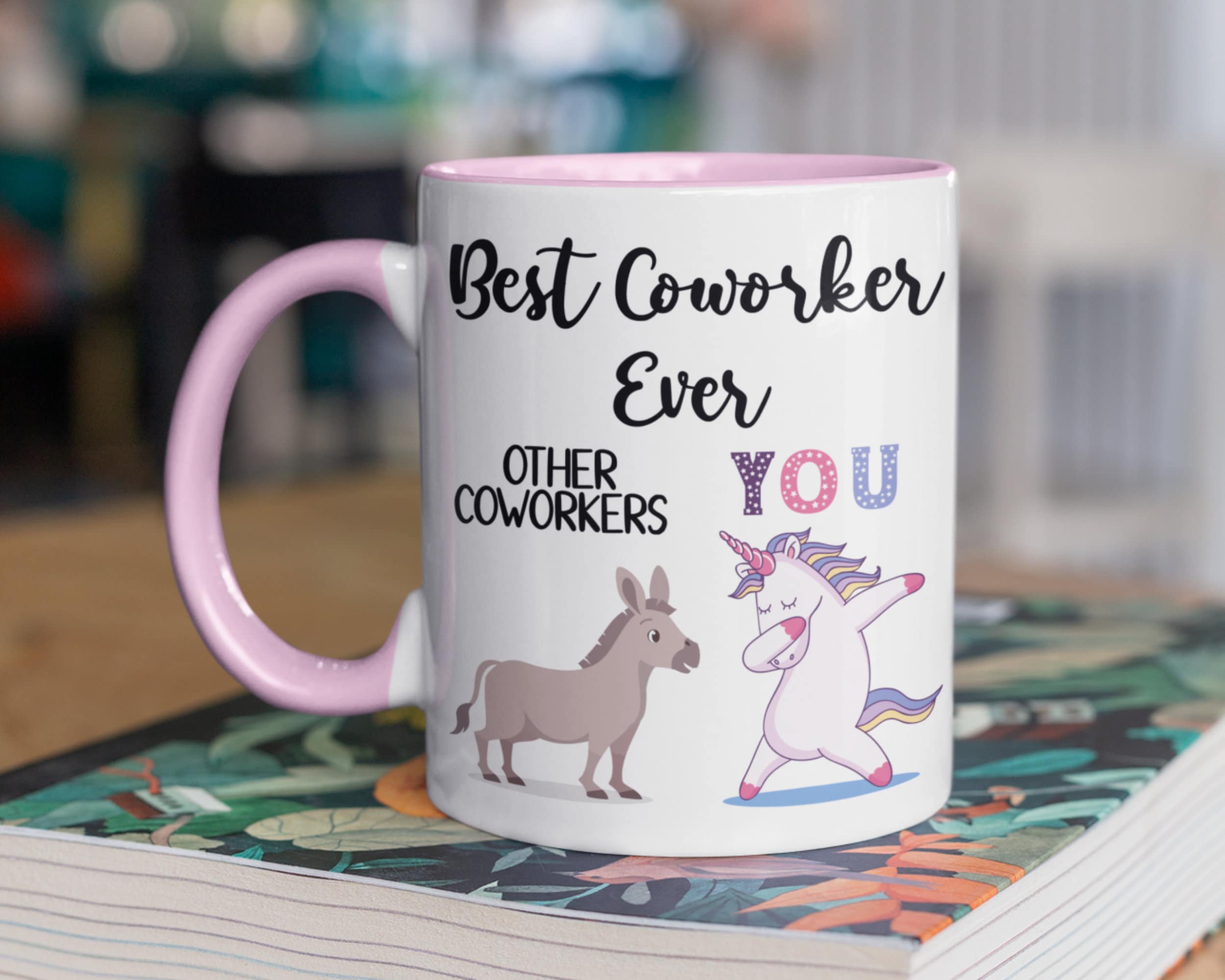 Best Coworker Ever Unicorn Mug Coworkers Birthday Gift - Etsy