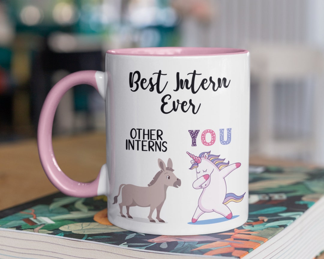 Best Intern Ever Unicorn Mug | Christmas Gift for Intern | Best Intern ...