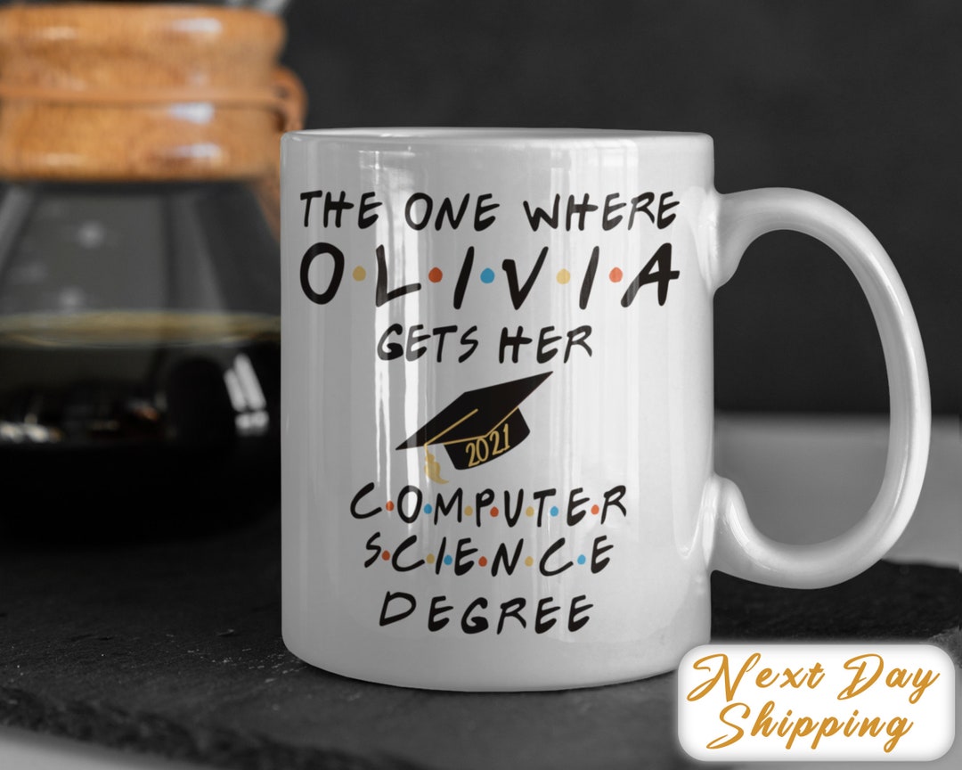Computer Science Graduation Mug | Personalized Gift - Etsy