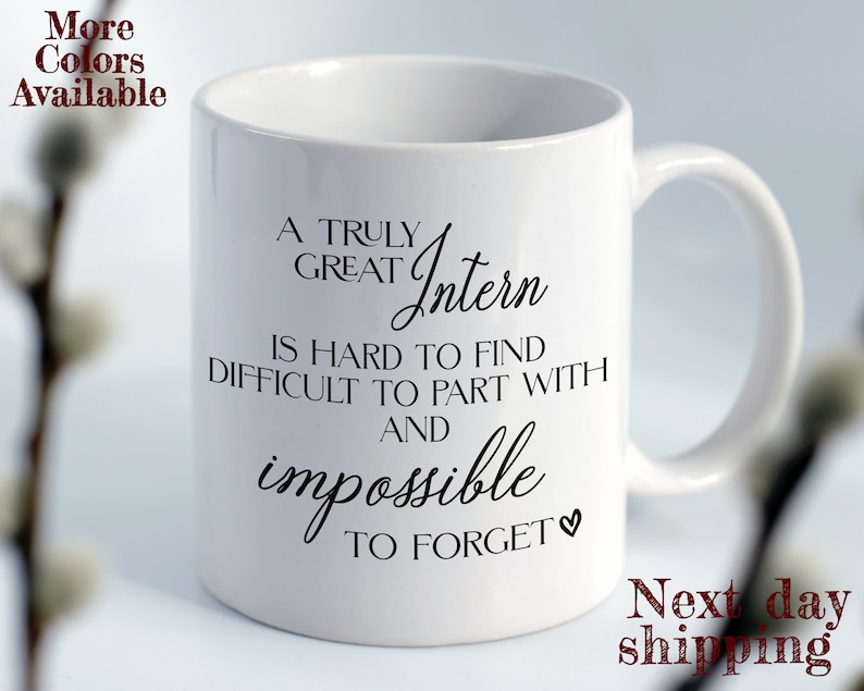 Intern Gift Gift for Intern Mug A Truly Amazing Intern - Etsy