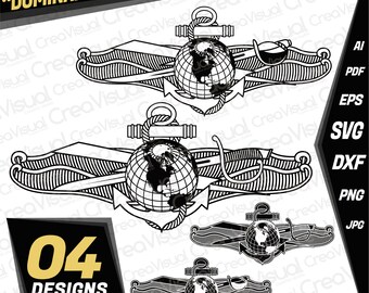 Enlisted Air Warfare Navy Svg - Etsy