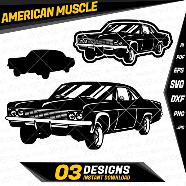 Impala Ss Vector - Etsy