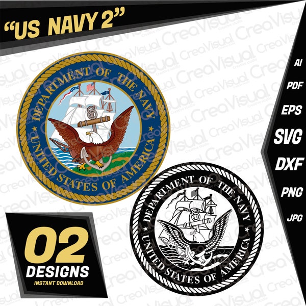 Navy Svg - Etsy