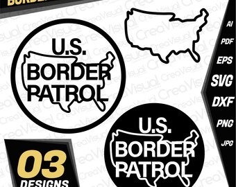 Us Border Patrol Logo Svg - Etsy