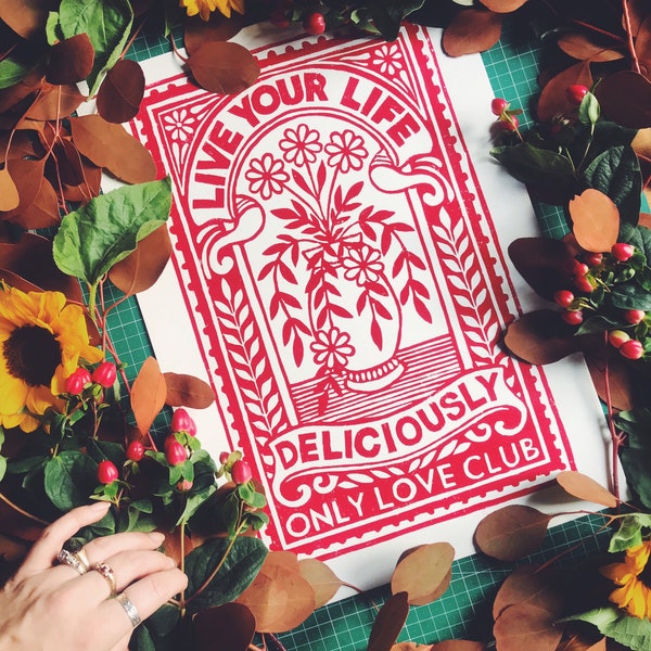 Live Deliciously - Etsy