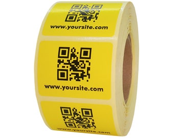 Tiny Qr Code Stickers - Etsy