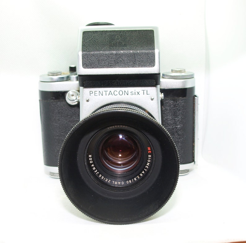 Pentacon Praktisix TL PRISM Medium Format Film Camera With Carl Zeiss ...