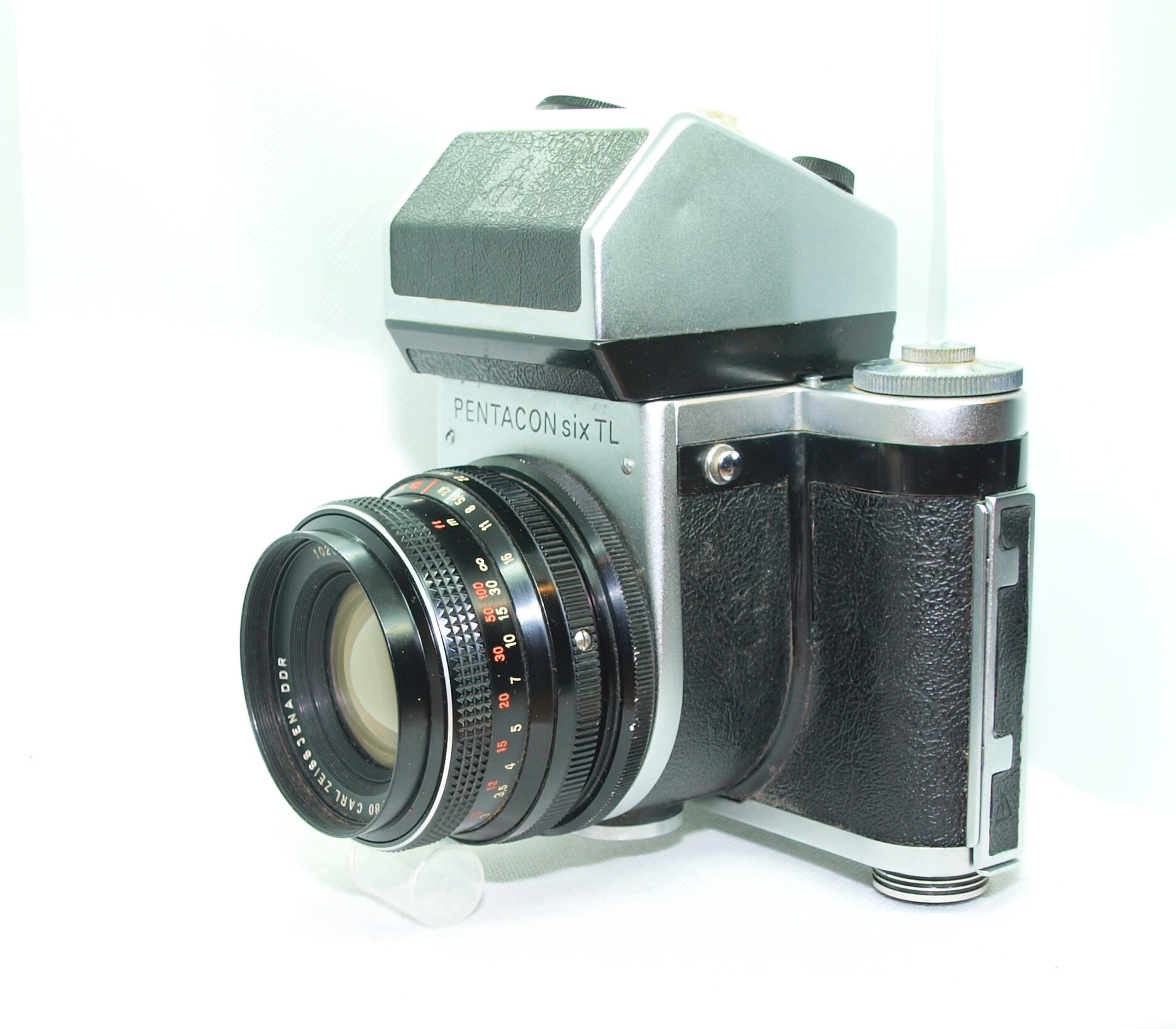 Pentacon Praktisix TL PRISM Medium Format Film Camera With Carl Zeiss ...