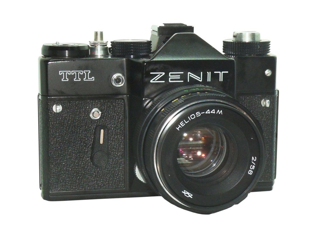 Zenit TTL New Soviet Camera Matt Black Body Made in the USSR - Etsy