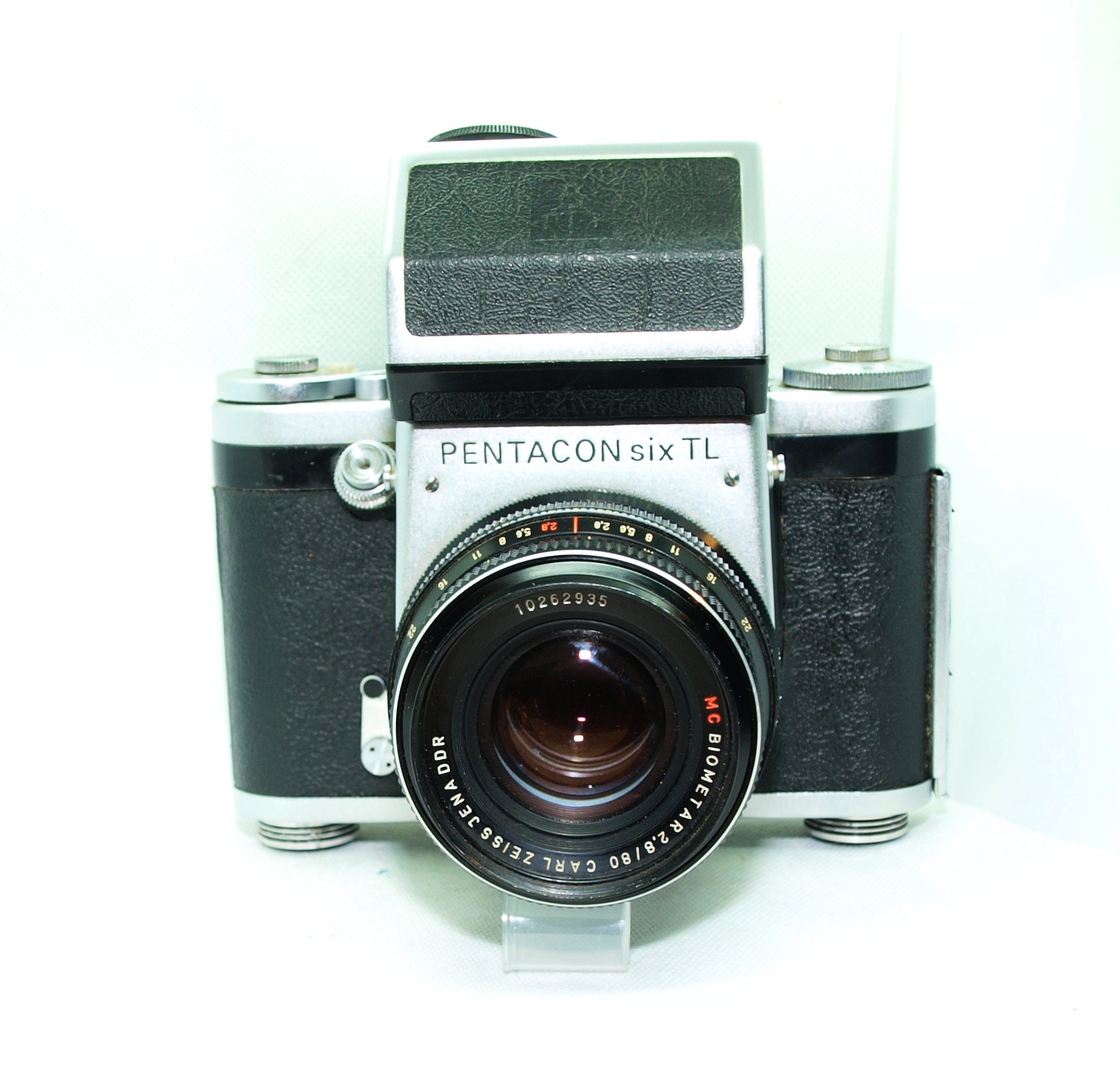 Pentacon Praktisix TL PRISM Medium Format Film Camera With Carl Zeiss ...