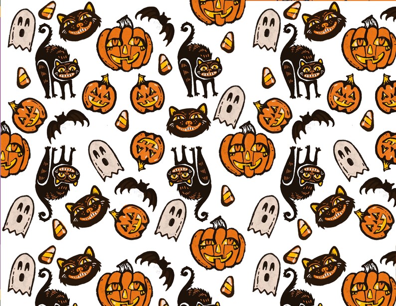 Fall Freebie Free Paper Doll Costumes Cat, Witch, Pumpkin, Halloween ...