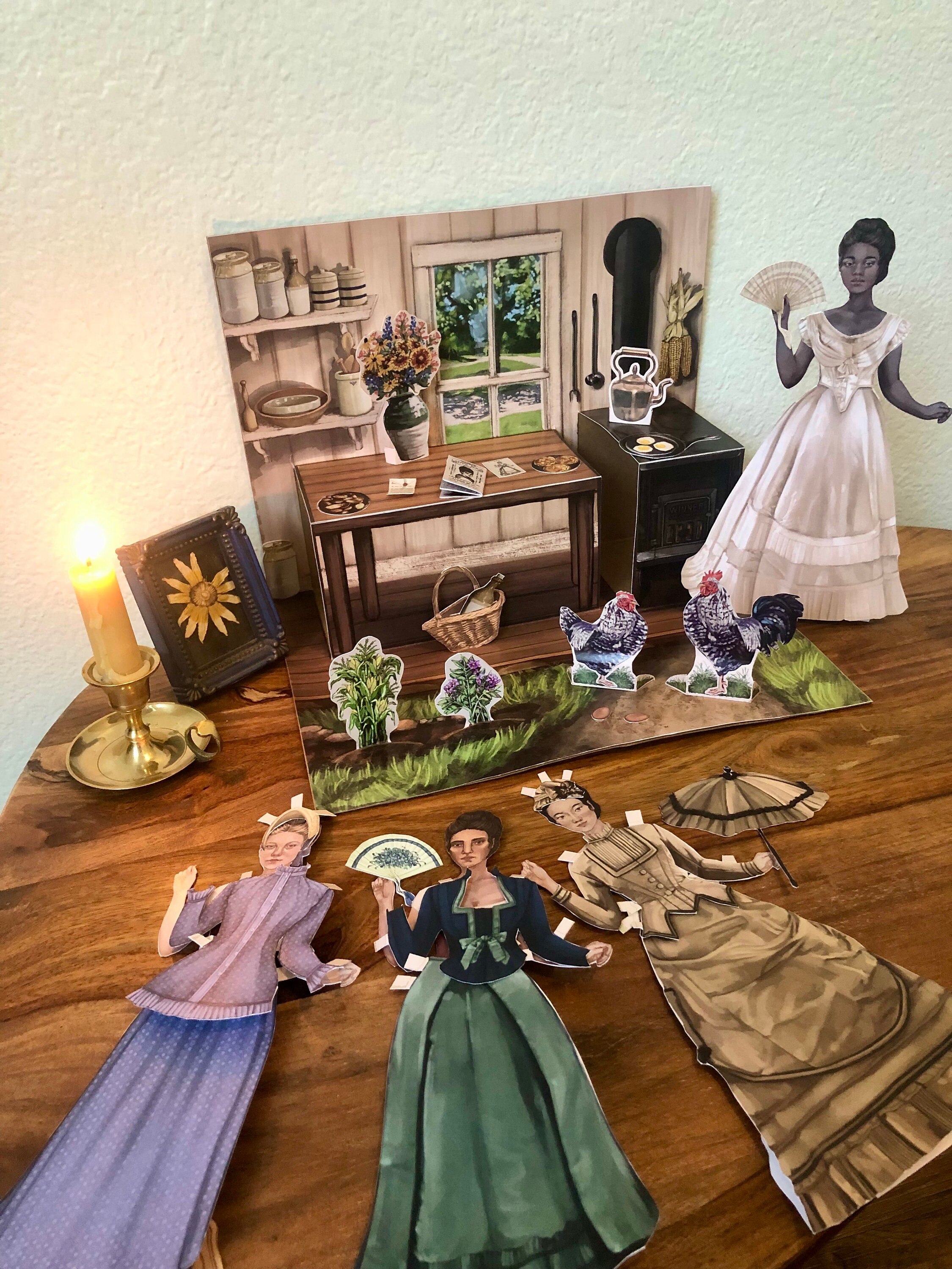 Historical Paper Doll 1870's (printable Digital Download) - Etsy