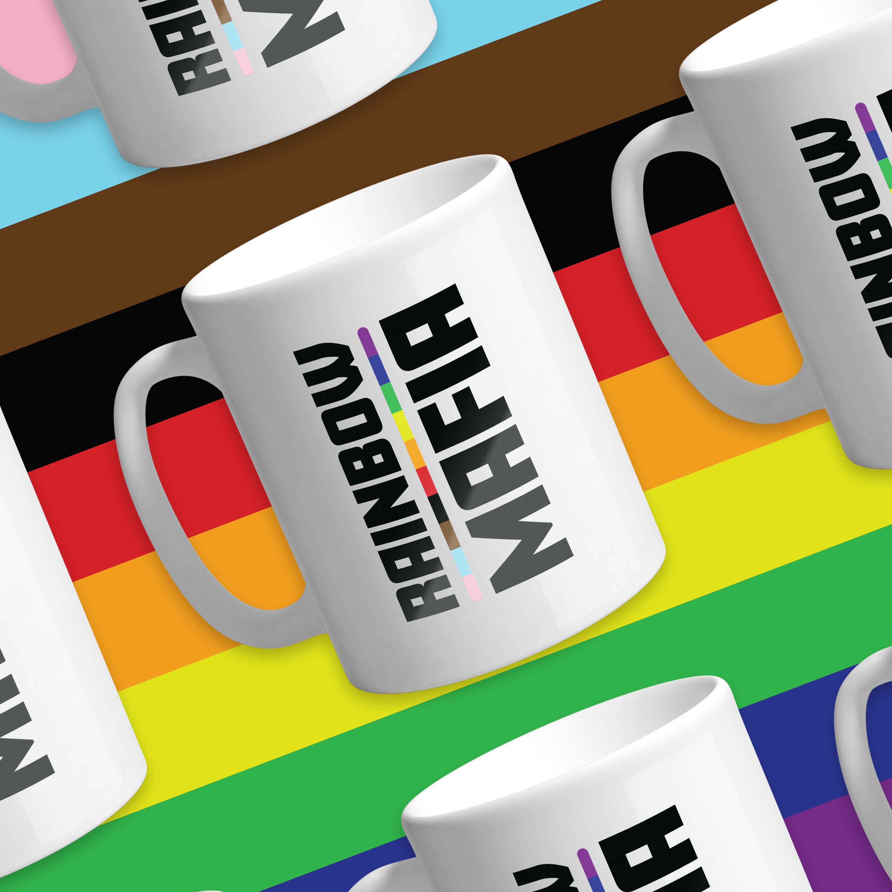 Rainbow Mafia Lgbtq Pride Mug 11oz Mug To Show Your Pride Etsy