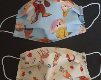 Snow White Face Mask - Etsy