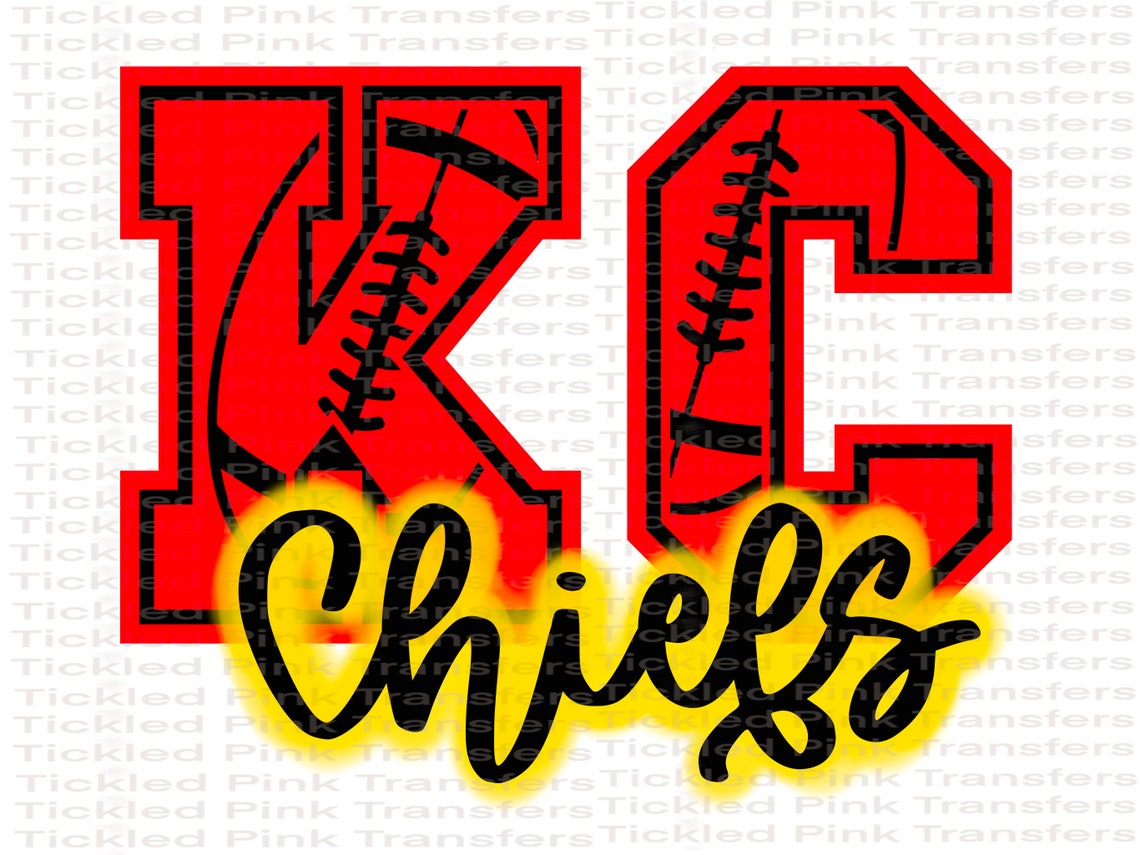 KC Chiefs Sublimation Design Download - Etsy