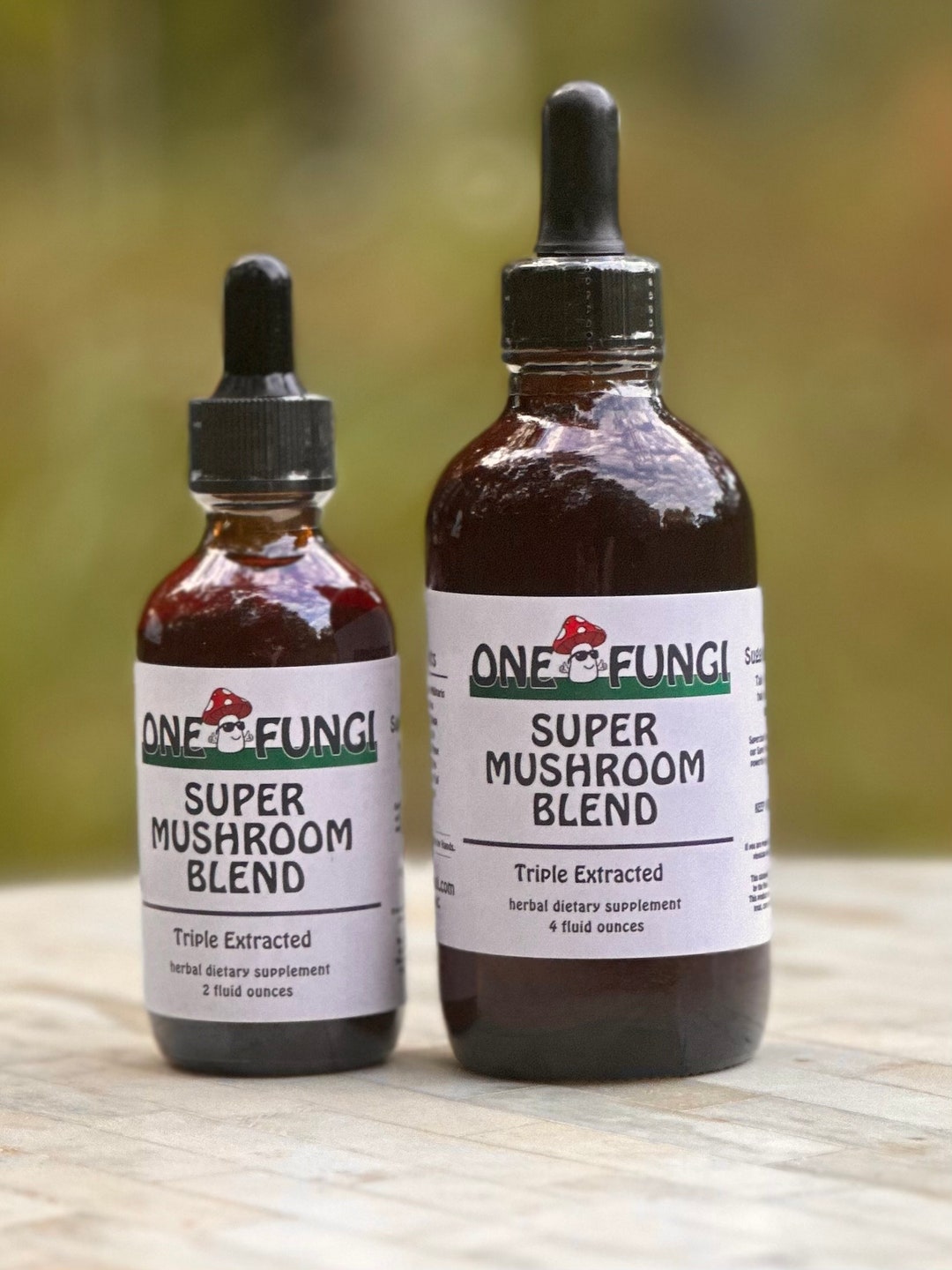 Super Mushroom Blend Triple Extraction, Organic, USA Grown/ Foraged - Etsy
