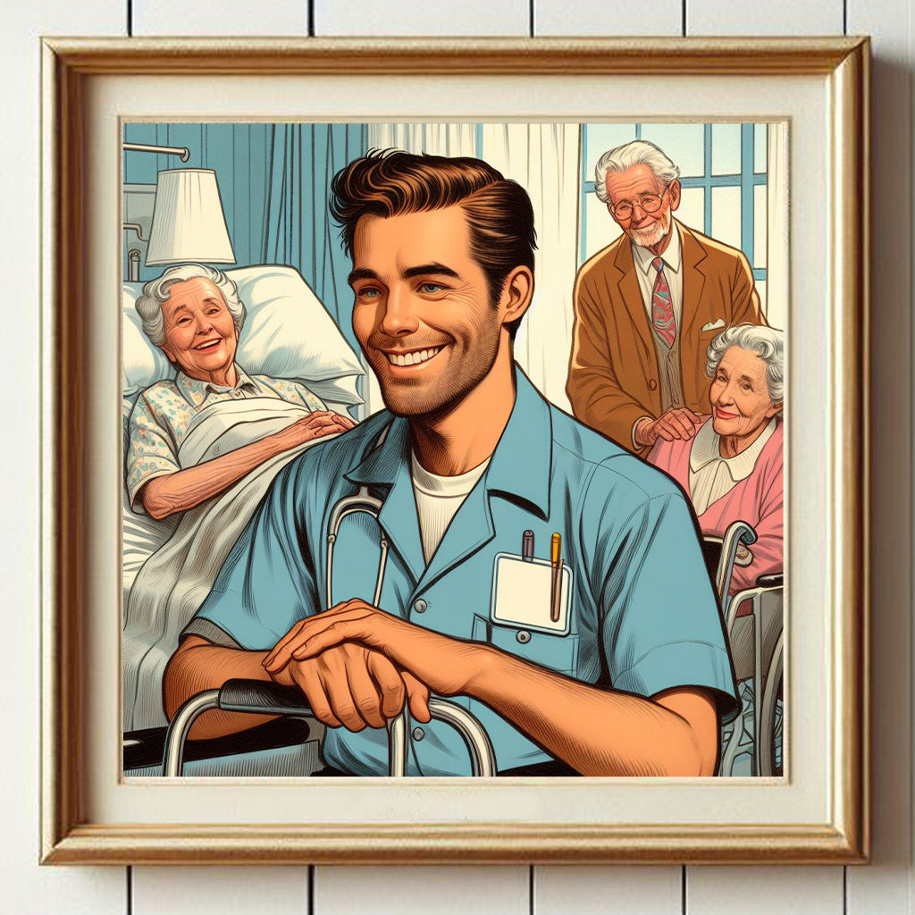 Hospice Nurse Wall Art, 4 X INSTANT Digital Download Prints, Nursing ...