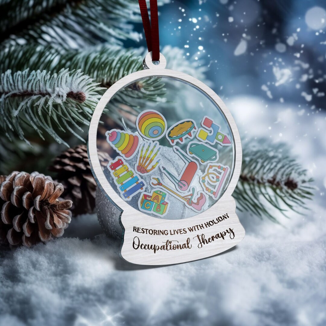 Personalized Occupational Therapy Ornament Occupational - Etsy