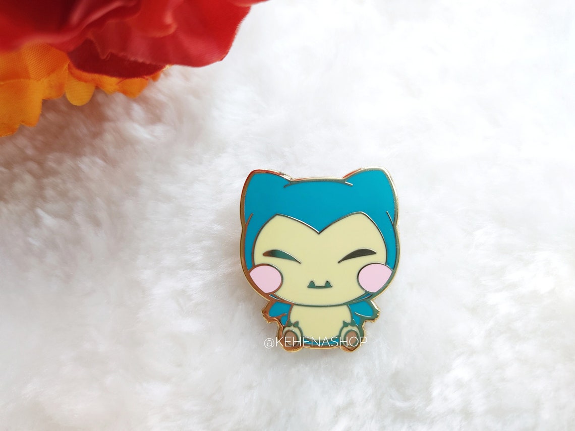 Snorlax Hard Enamel Pin Pokemon - Etsy