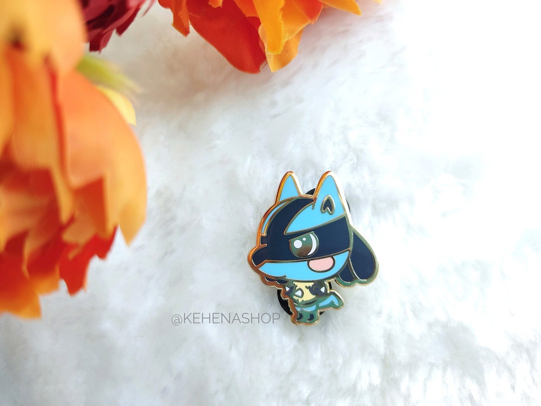 Lucario Hard Enamel Pin | Pokemon - Etsy