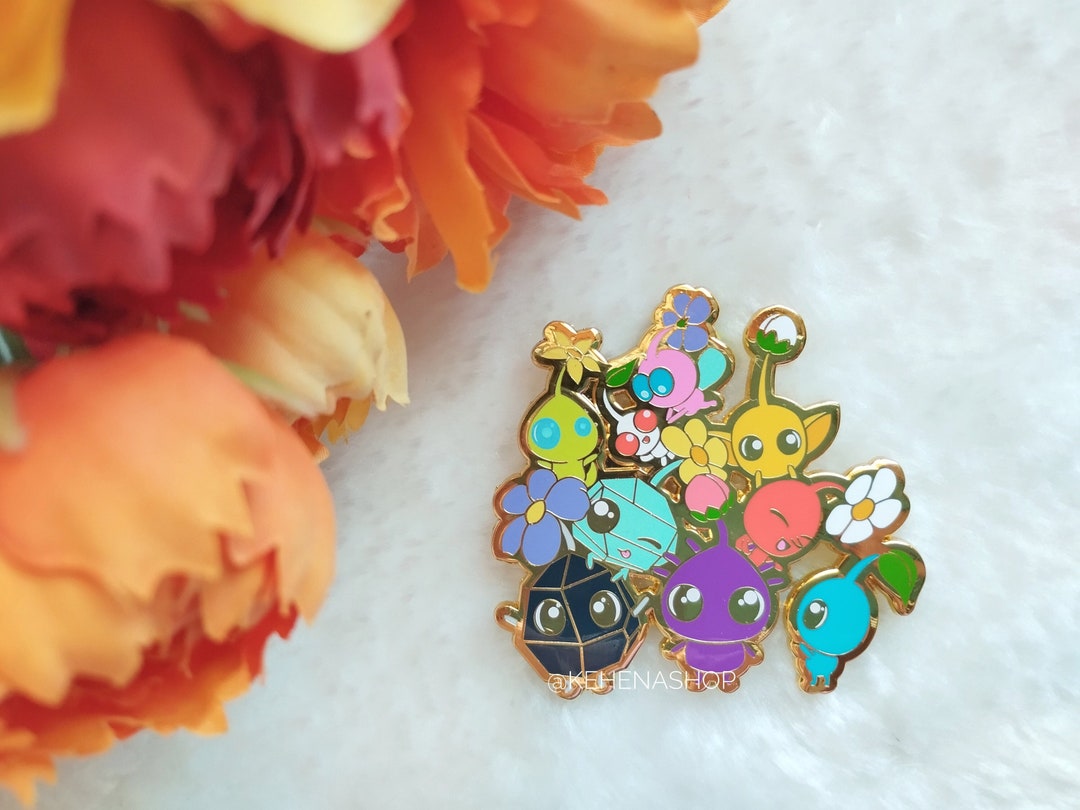 Pikmin Hard Enamel Pin - Etsy