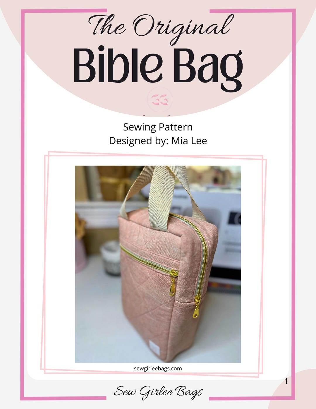 The Original Bible Bag Pattern - Etsy