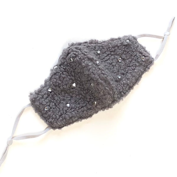 Embellished Face Mask - Etsy