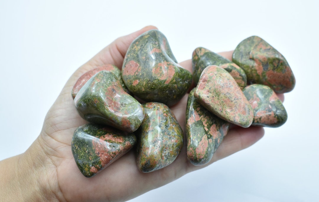 Unakite, Unkite Levigate, CHAKRA, Unakite Stone, MINERALI Unakite ...