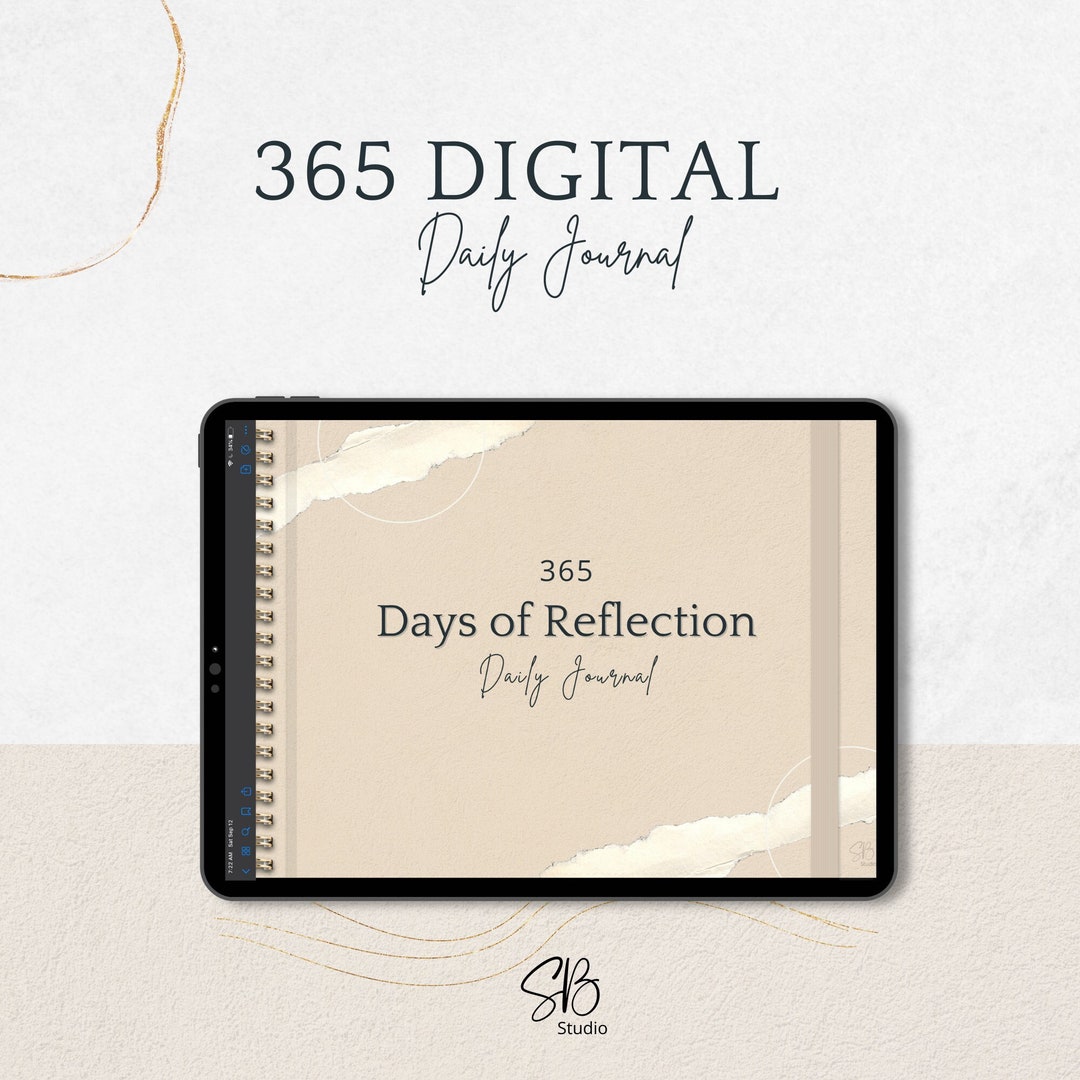 365 Daily Journal - Journalling for Mindfulness and Organization ...