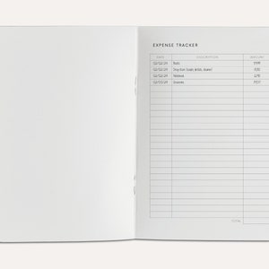 Expense Tracker Printable Bill Tracker Savings Tracker Download Budget ...