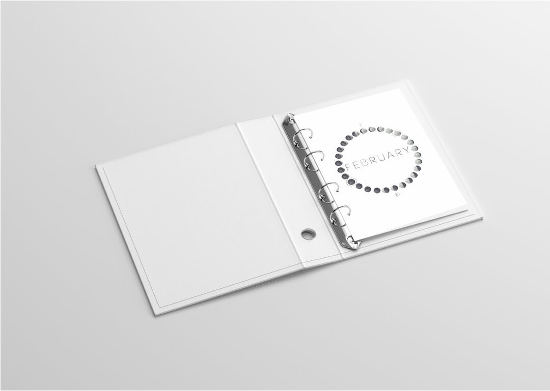 Planner Covers Printable Lunar Planner Cover A6 Printable - Etsy