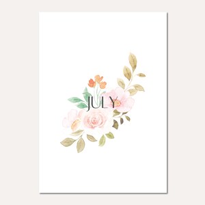 Planner Covers Printable A5 Download Planner Cover Printable Floral ...