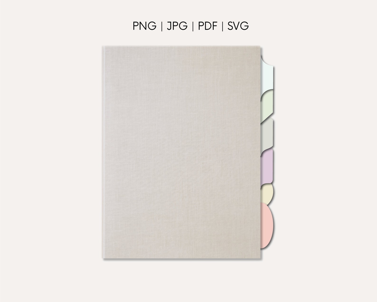 Printable Planner Tabs Instant Digital Download Pastel Planner Plotter ...