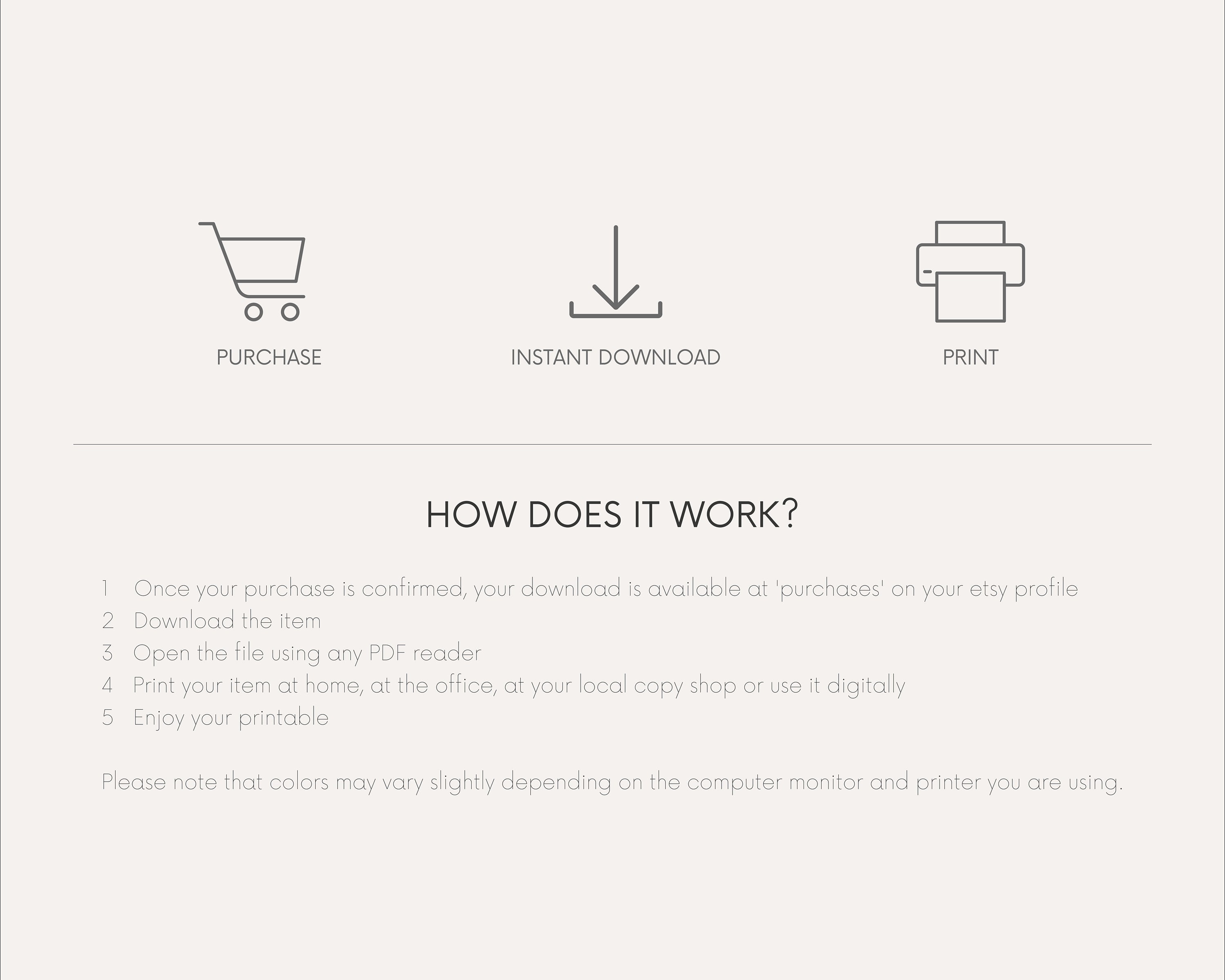 100 Day Challenge Printable Habit Tracker Download Start New Habit ...