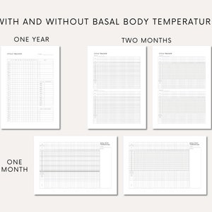 Printable Period Tracker Bundle Download Period Journal Digital ...