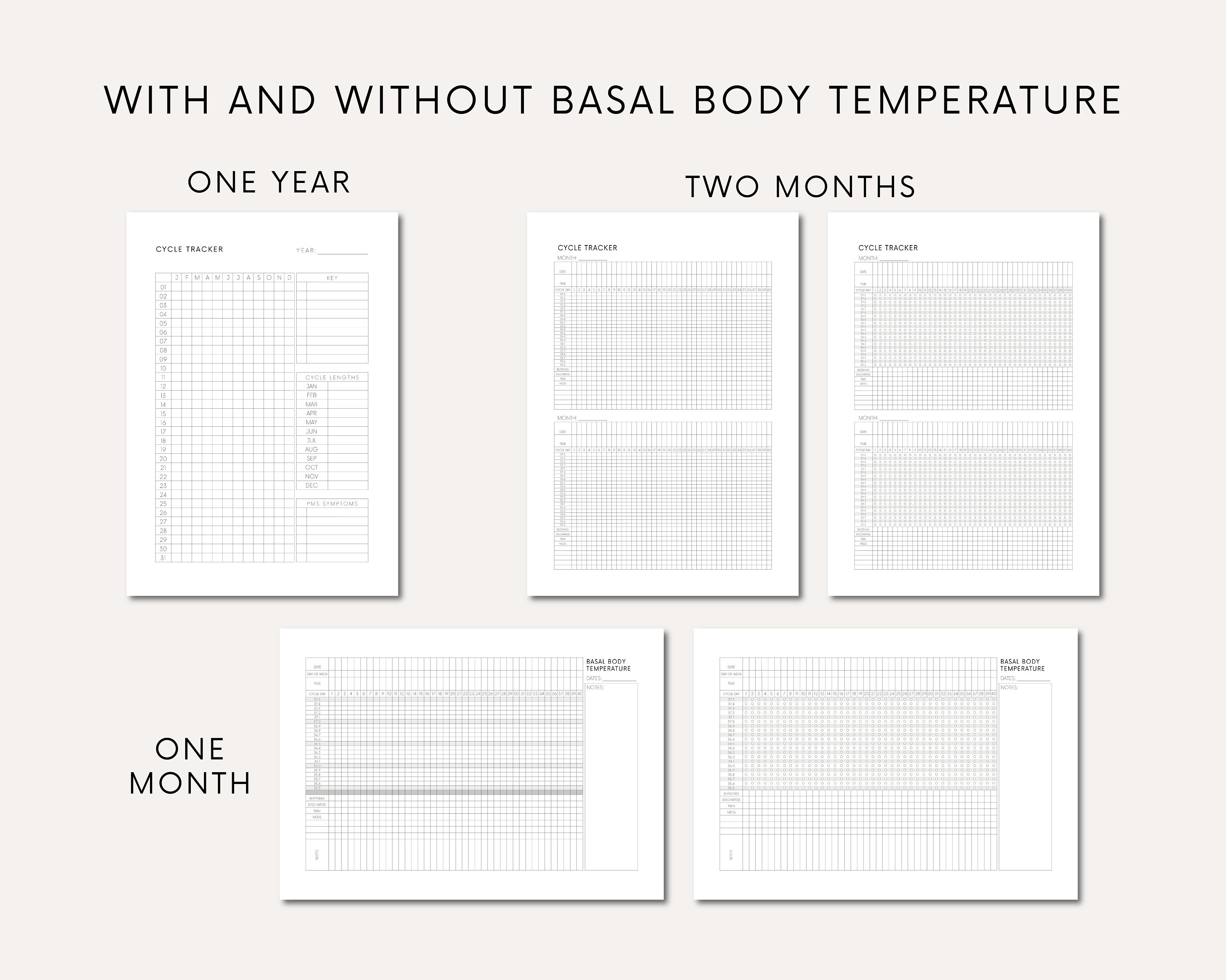 Printable Period Tracker Bundle Download Period Journal Digital ...