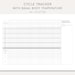 Period Tracker Printable Ovulation Tracker Download Basal Body ...