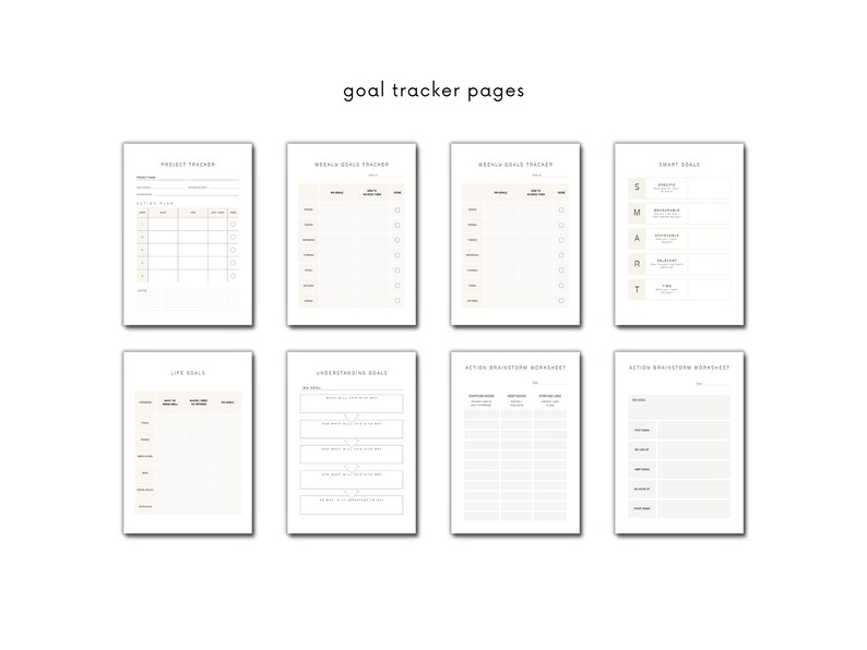 Self Care Planner Printable for Gratitude Journal Digital Manifestation ...