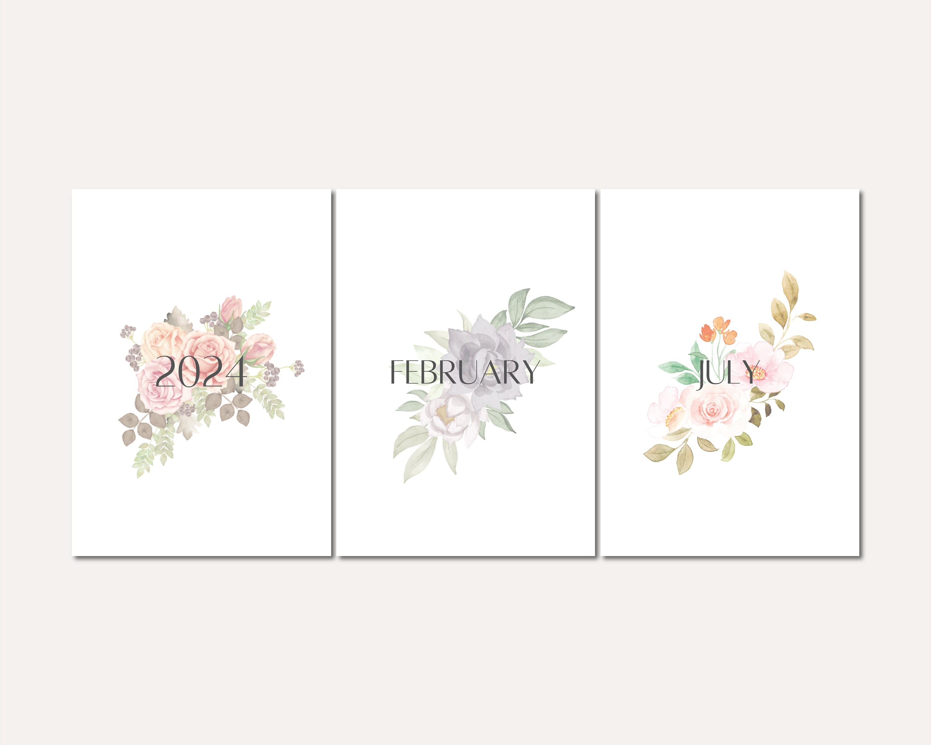 Planner Covers Printable A5 Download Planner Cover Printable Floral ...