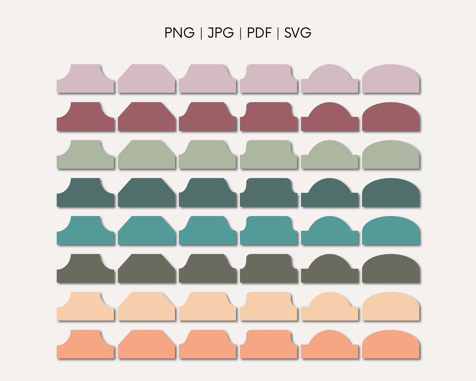 Printable Monthly Tabs for Planner Download Planner Tabs Printable ...