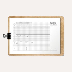 Period Tracker Printable Ovulation Tracker Download Basal Body ...