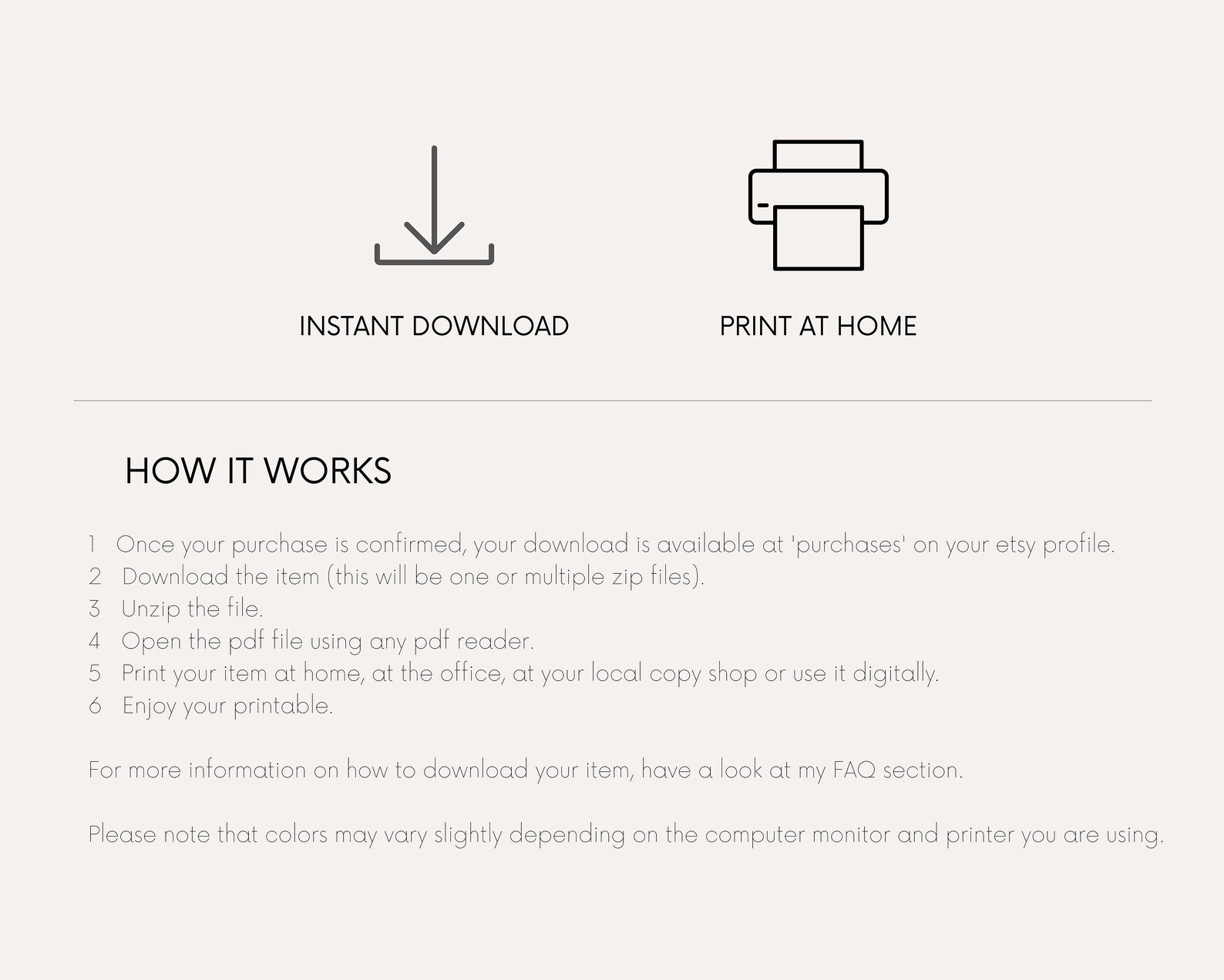 Printable Planner Tabs Instant Digital Download Digital Planner Plotter ...