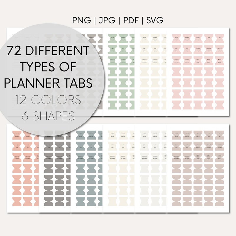 Planner Labels - Etsy