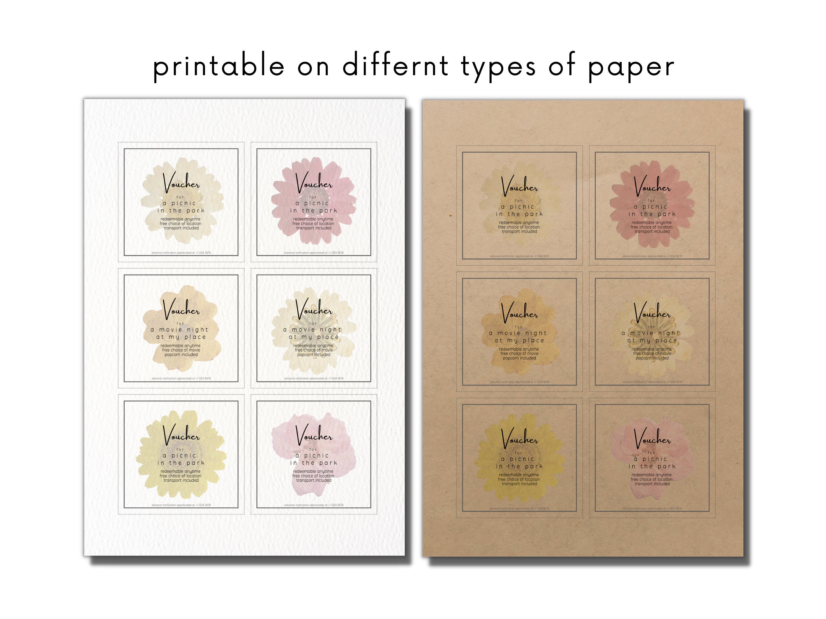 Edit Gift Card Canva Template Voucher for Wedding Gift Card - Etsy