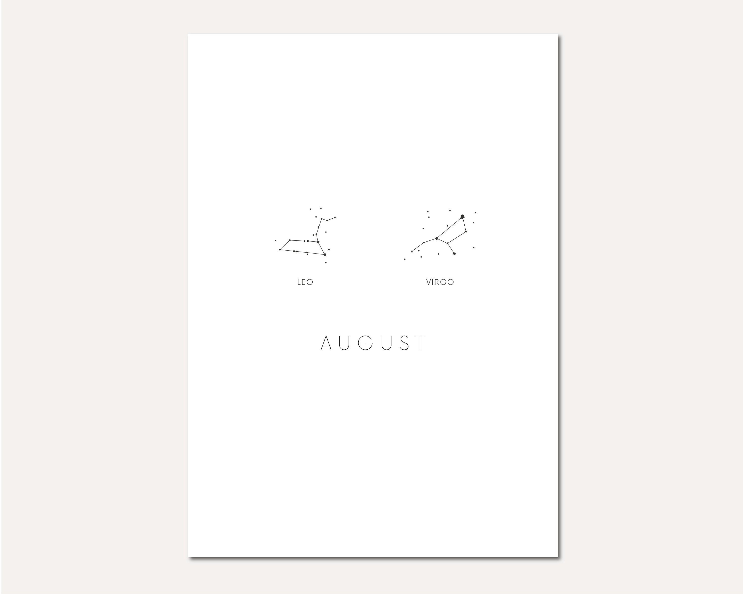 Planner Cover Printable Astrology Art for Journalling Download Monthly ...