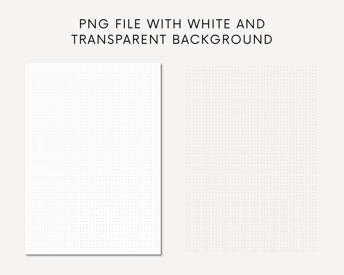 Dot Grid Printable A4 Dotted Grid Paper Download Dotgrid Paper A5 ...