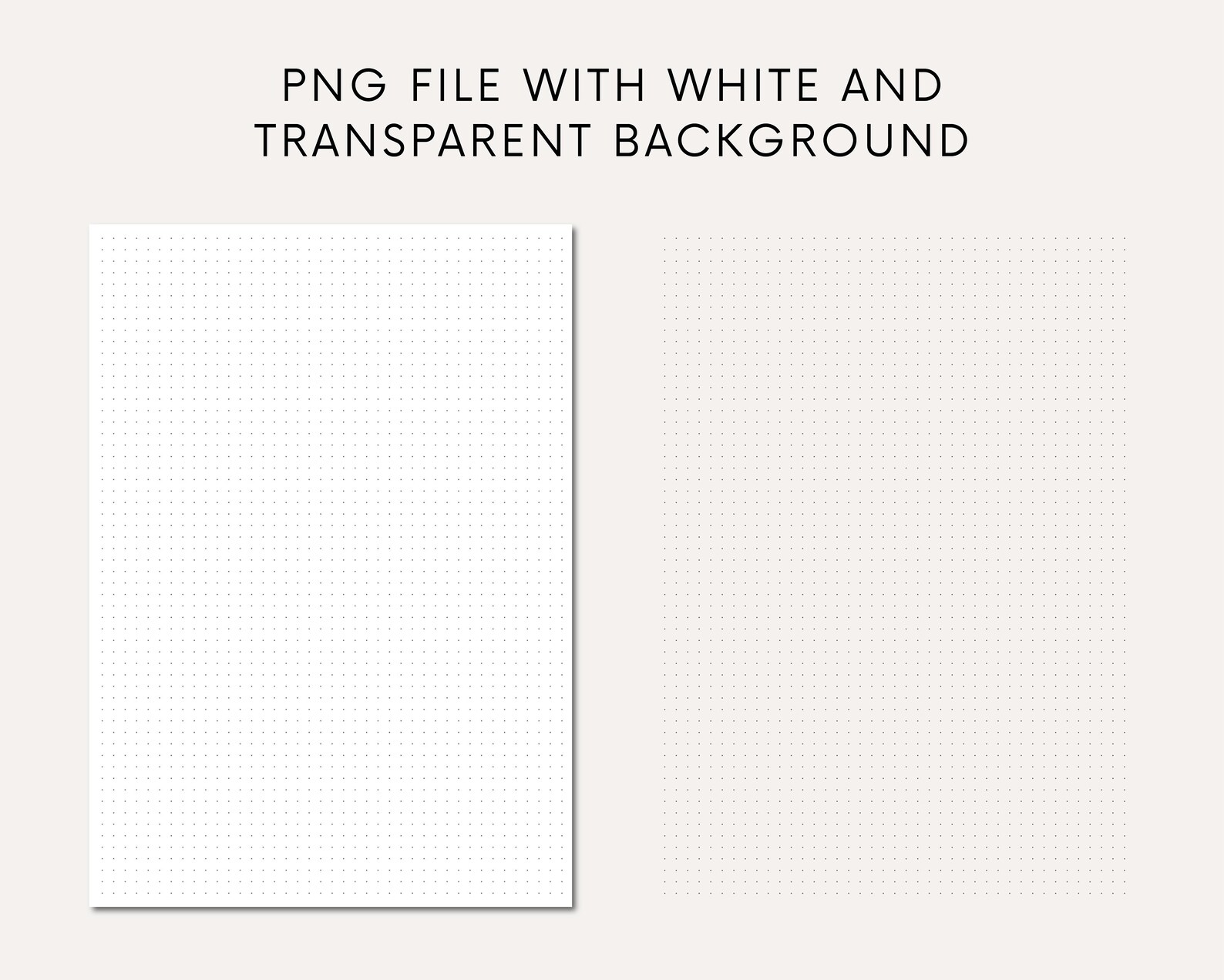 Dot Grid Printable A4 Dotted Grid Paper Download Dotgrid Paper A5 ...