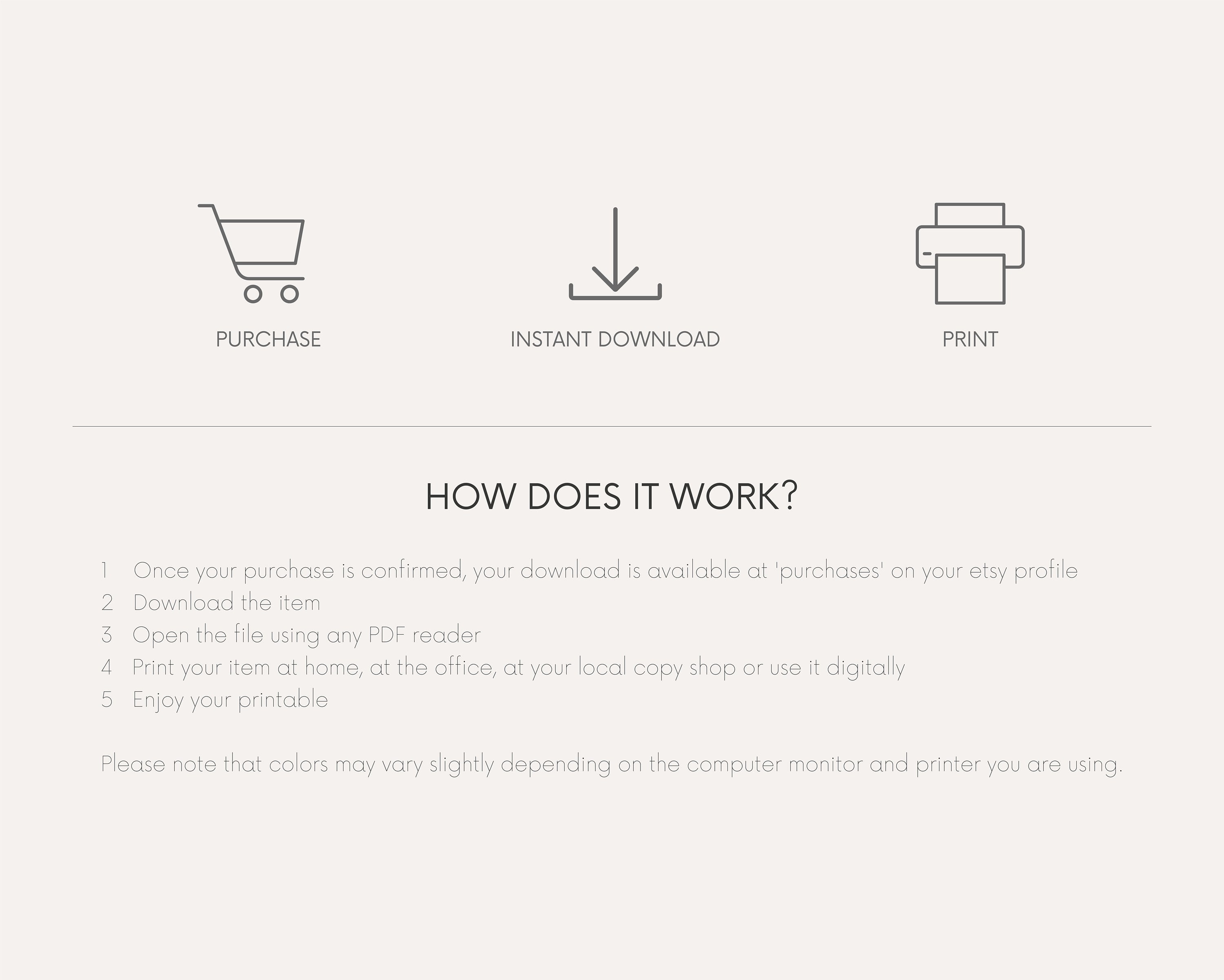 Printable Monthly Tabs for Planner Download Planner Tabs Printable ...