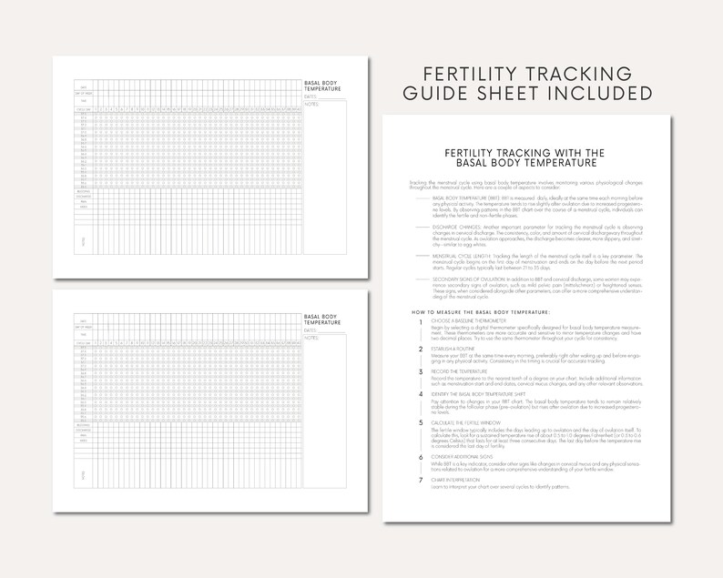 Trying to Conceive Planner Printable Fertility Journal Download ...
