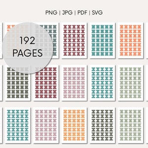 Printable Monthly Tabs for Planner Download Planner Tabs Printable ...